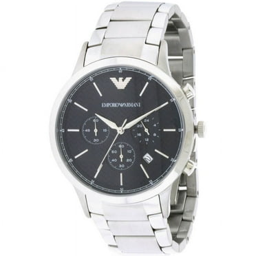 Emporio Leather Mens Watch AR2479 - Walmart.com
