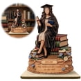 2D Graduation Wooden Block Plaque, Class of 2026 Grad Gift, Class of ...