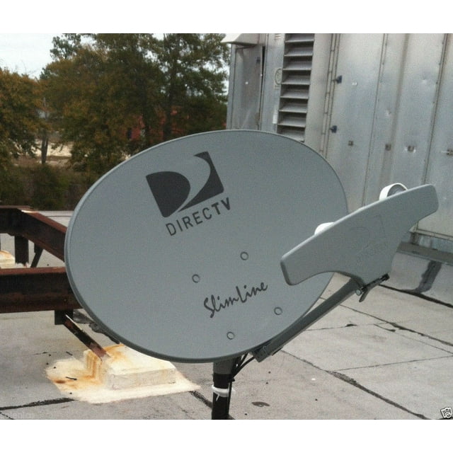 DIRECTV SWM 5LNB SLIMELINE KA/KU SL5 MPEG4 HD DISH W/ POWER SUPPLY 8WAY ...
