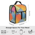 8.3×9.8in Insulated Lunch Bag Leak-Proof And Easy To Clean Zipper ...