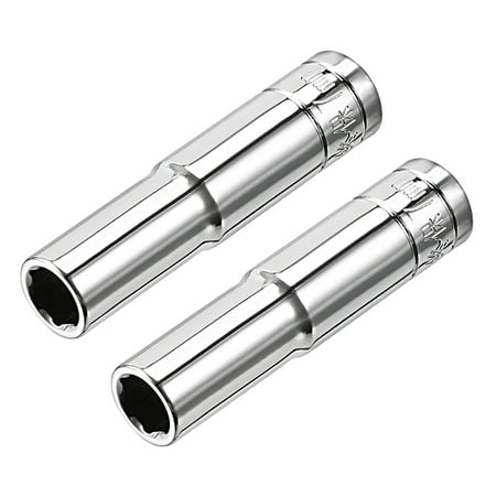 2Pcs 1/4-inch Drive 7mm Cr-V 6-Point Deep Socket - Walmart.ca