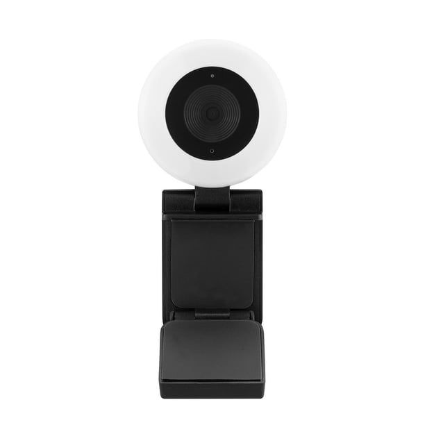 blackweb 1440p 5 Megapixel USB Webcam with Adjustable Light Ring (Rich ...