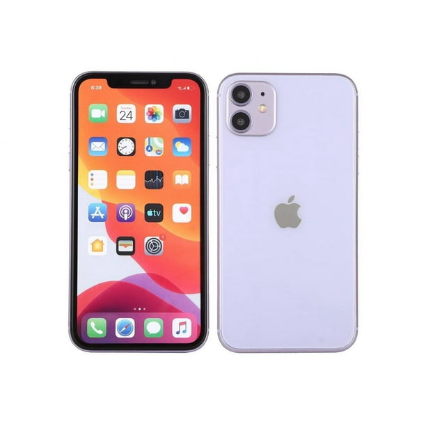 Restored Apple iPhone 11 A2111 (Fully Unlocked) 64GB Purple (Grade A+ ...