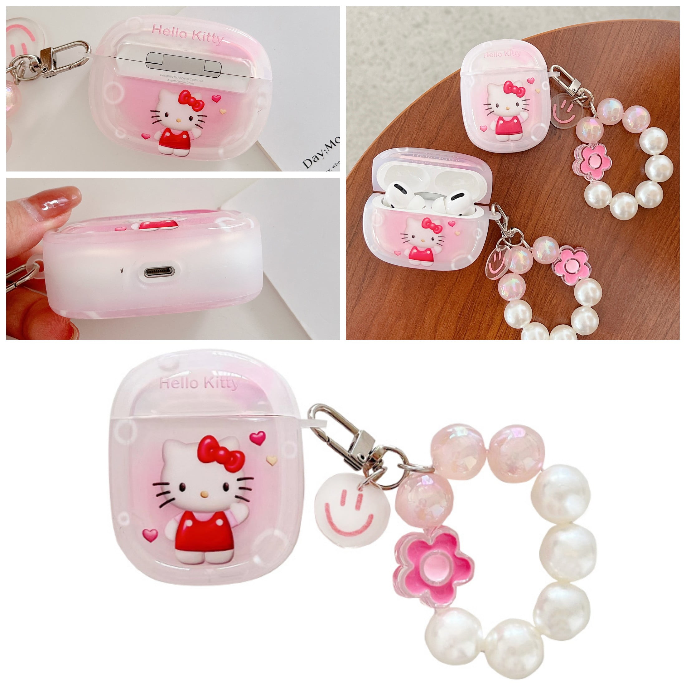 Foreverrich Cute Cartoon Patterned Case Cover For Apple Airpods Pro 1st 2nd 3rd Generation ...