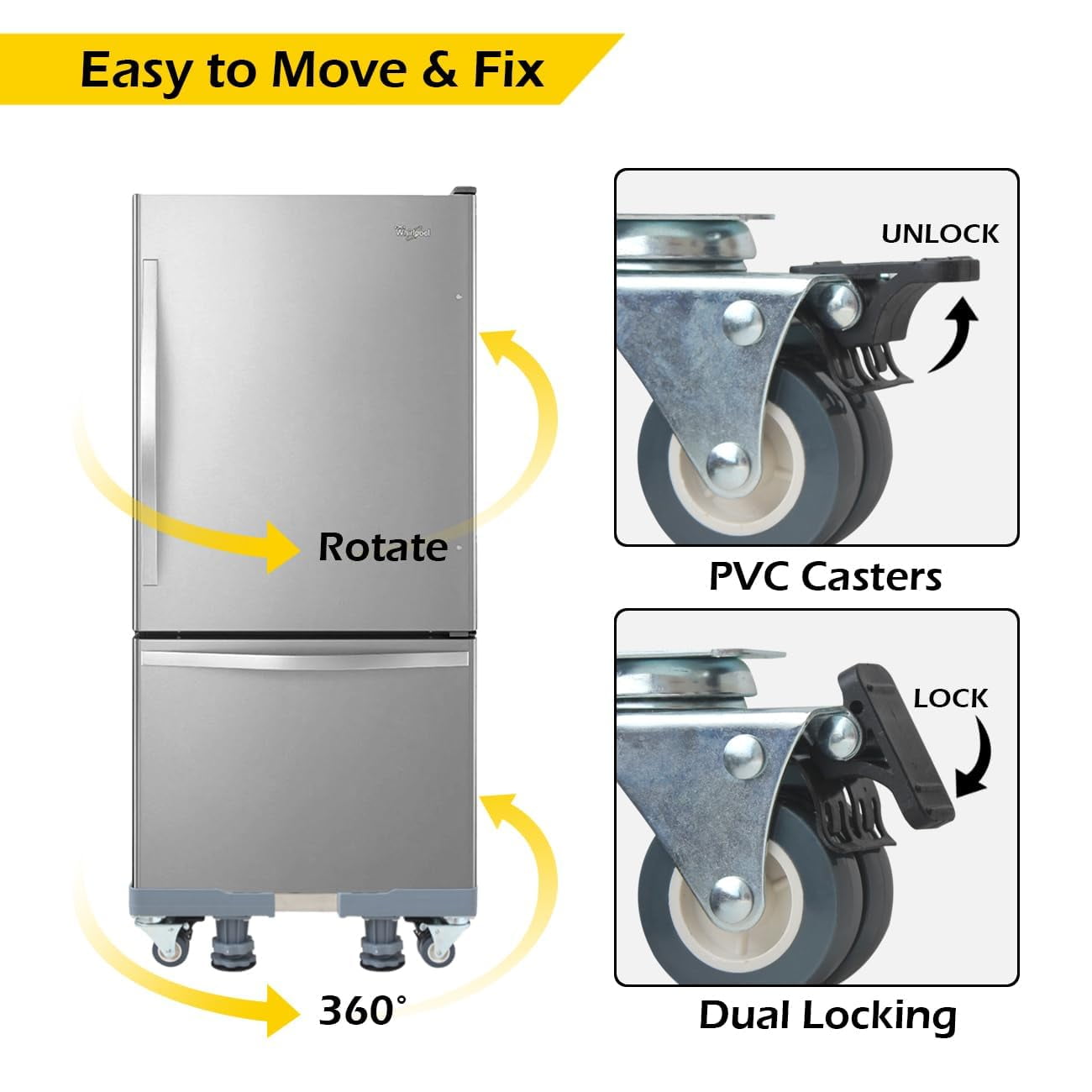 Click here for Maxworks Adjustable Furniture Dolly With 4 Dual-Lo... prices