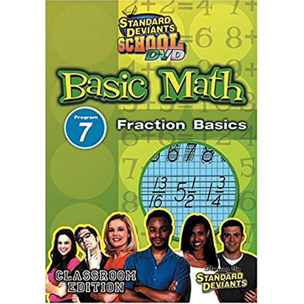 Standard Deviants School: Basic Math - Program 7 - Fraction Basics - Walmart.com