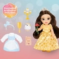 Disney Princess Be Our Guest Belle Petite Deluxe Set with 2 Outfits and Play Accessories ...