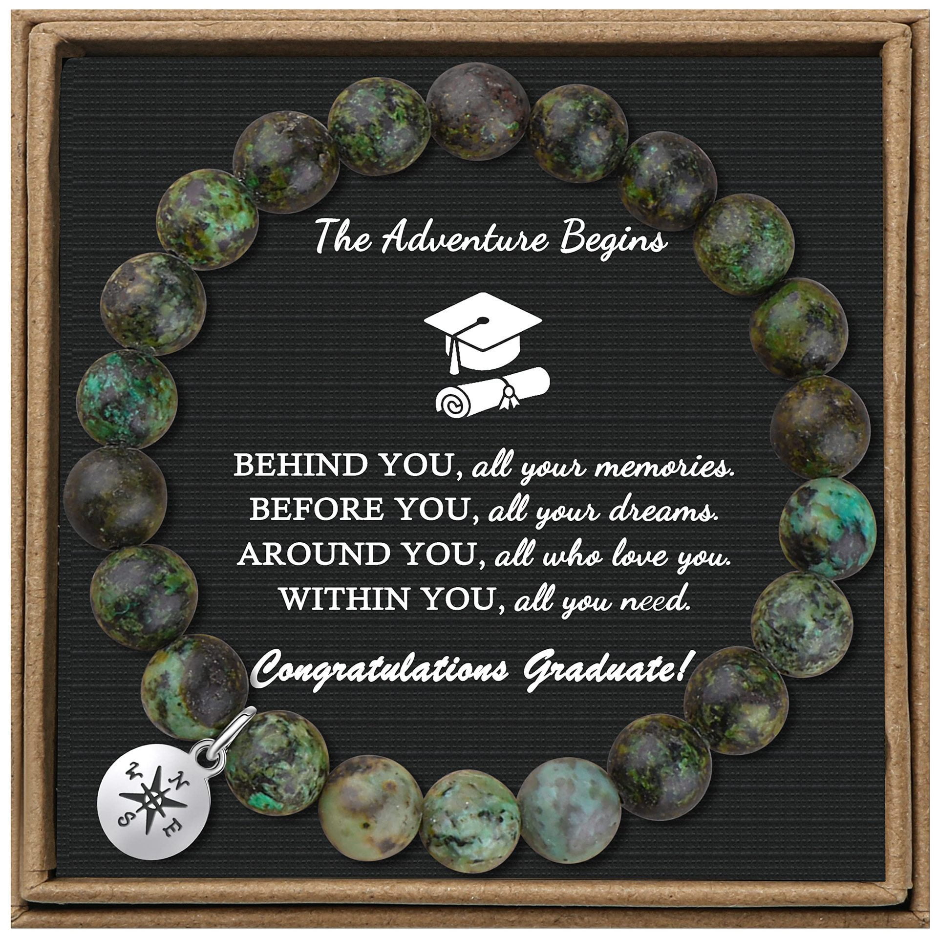 Click here for Lnyulong New Handmade Imperial Stone Compass Beade... prices