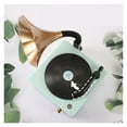 Speaker Retro Vinyl Phonograph Stereo Desktop Wireless Creative Rotary ...