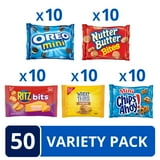 Free Shipping! Nabisco Snack Essentials Variety Pack 50 Snack Packs ...