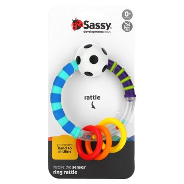 Sassy Grin & Grow Ring Rattle Pdq - Walmart.com
