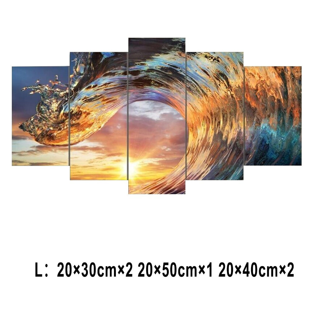 Click here for Likem 5pcs Wall Art Canvas Painting Picture Home D... prices