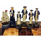Walmart's Unique Wood Pieces Pirates Vs Royal Navy Pirate Chess Set ...