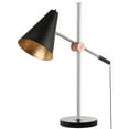 Safavieh Alexus 28 in. H Mid-Century Adjustable Table Desk Lamp ...