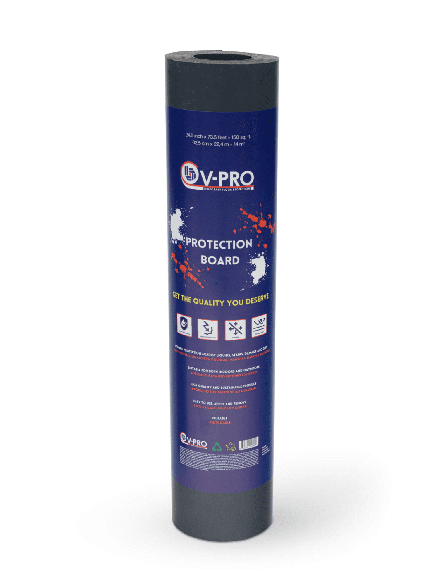 V-Pro Protection Board (150 sq. feet), Temporary Floor Protection for ...
