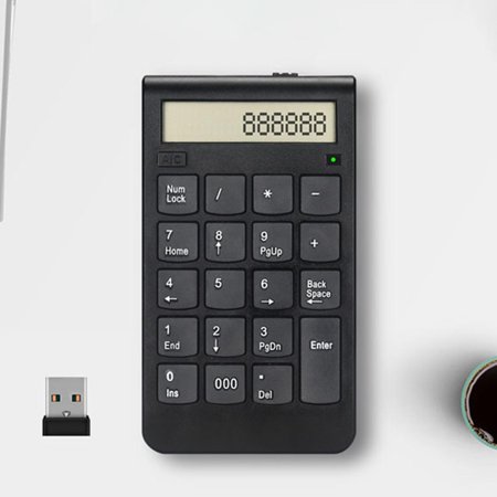 Rechargeable Numeric Keypad Portable Financial Accounting Mini USB ...