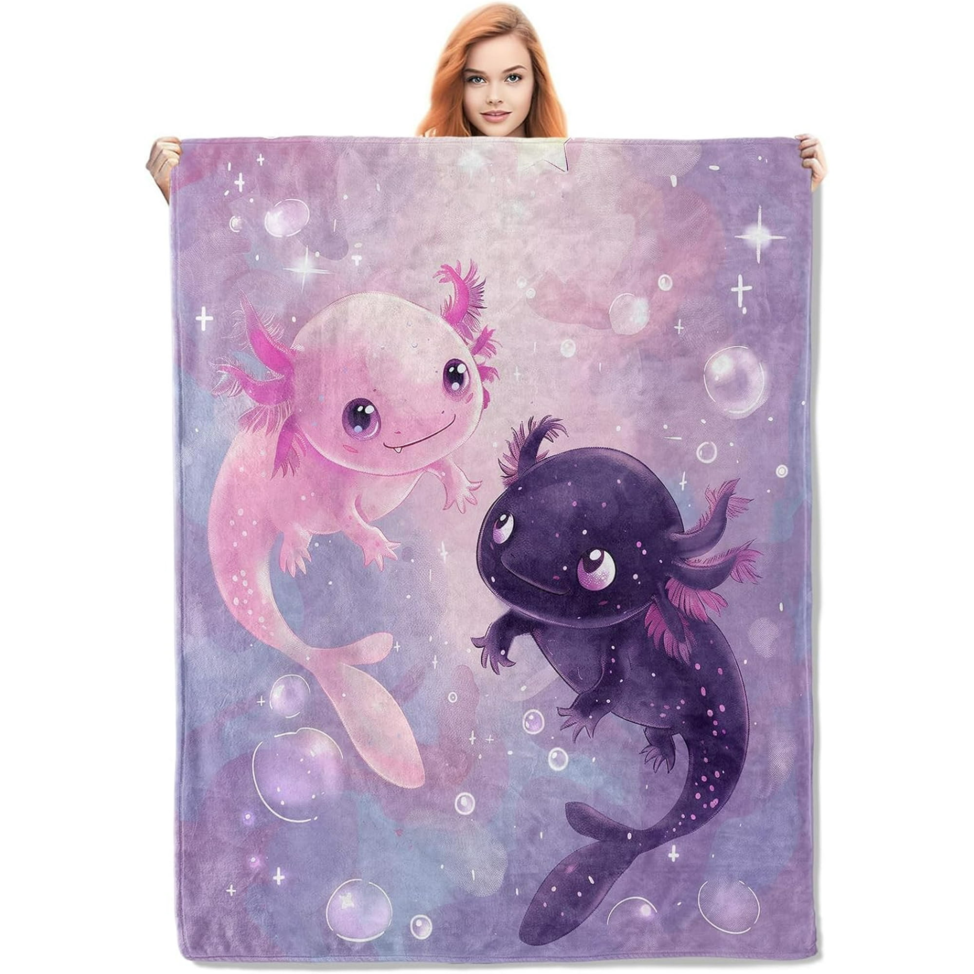 Click here for Kervinter Axolotl Blanket cute Axolotls Flannel Th... prices