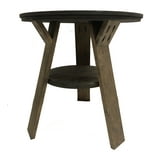 Classic Rock Art End Table | Rustic Living Room Decor Rock and Roll ...