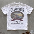 Charleston South Carolina Vintage Graphic Tshirt, Retro Comfort Colors ...