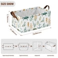 1PCS Fabric Storage Baskets with Iron Frame Foldable Storage Bins with ...