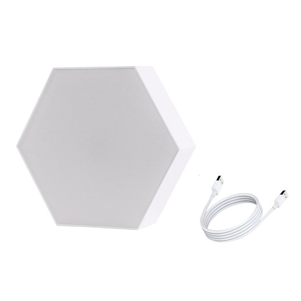 Qtmnekly Honeycomb Wall Lights Sensitive Hexagonal LED Night Light ...