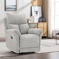 Bonzy Home Fabric Recliner Reclining Chair Manual, Modern Sofa Home ...
