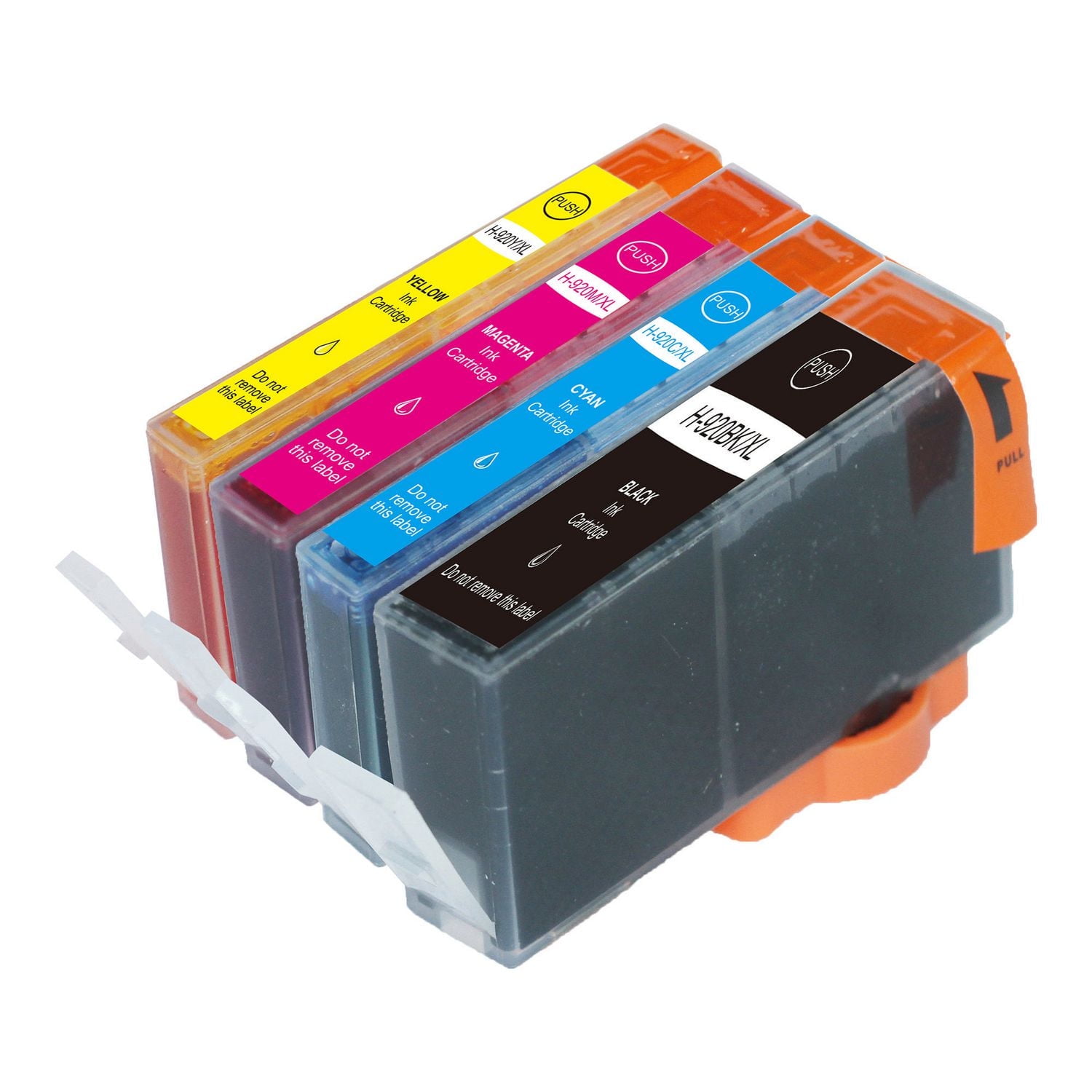 L-Ink Compatible Ink Cartridge Set 920xl (Cyan  Black  Magenta  Yellow)