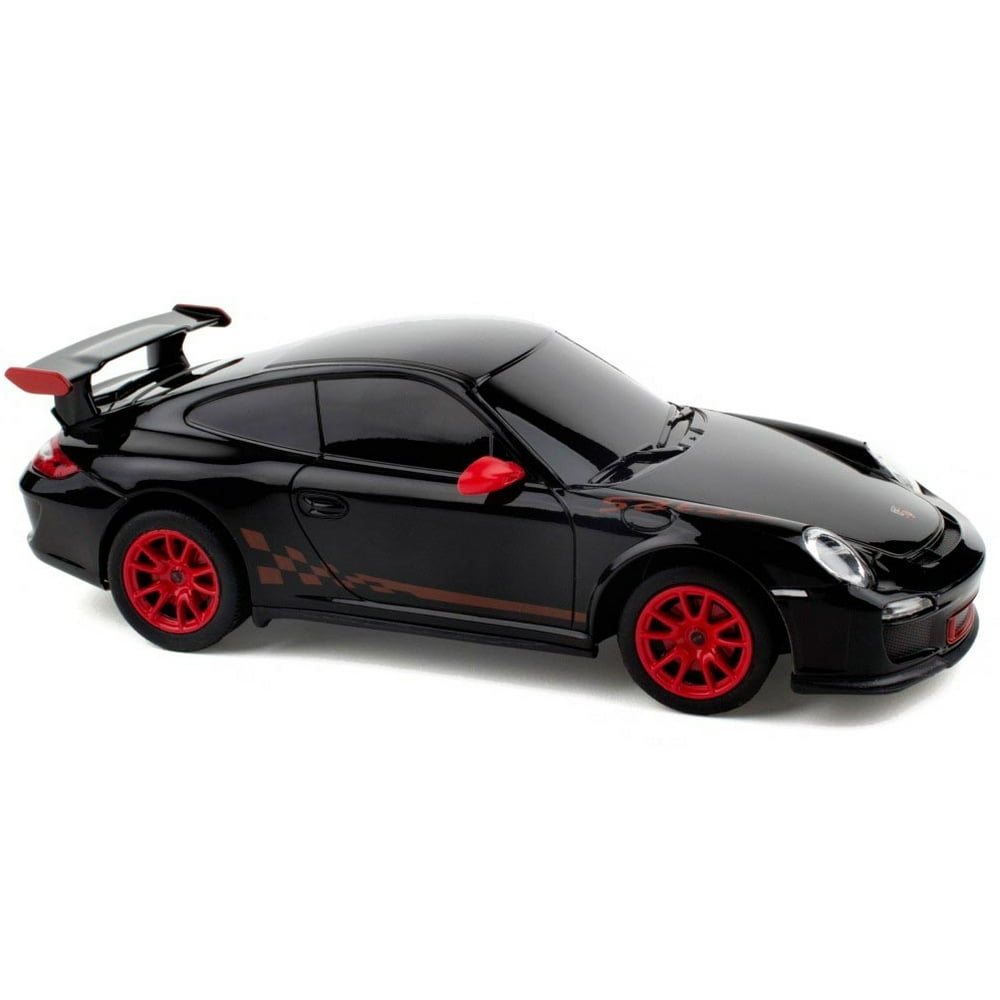 Ready! Set! Race! 1:14 RC Remote Control Porsche GT3 - Black - Walmart ...