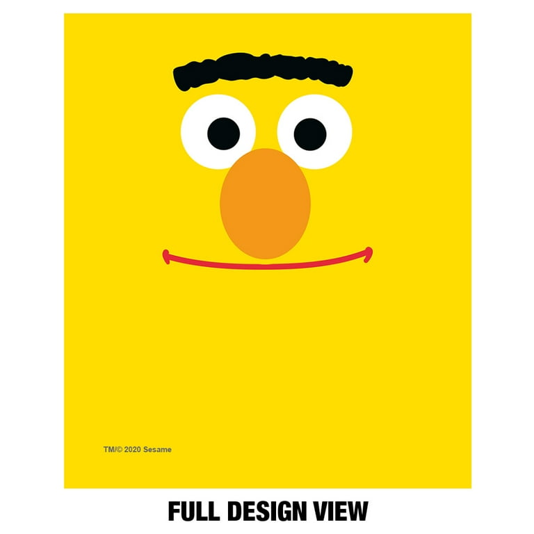 Bert Sesame Street Face