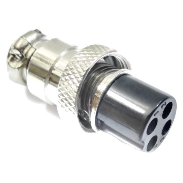 Liberty CB Accessories CB Ham Radio Microphone 4-Pin Replacement Female ...