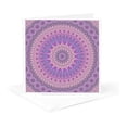 3drose, Mandala Illustration in Soft Pastel Lilac and Purple, 6 ...