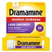 Dramamine Motion Sickness Relief Tablets, Less Drowsy Formula, 8 ea ...