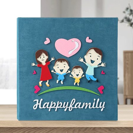 Pockets Photos DIY Baby Healthy Family Parent-Child Growth Album ...