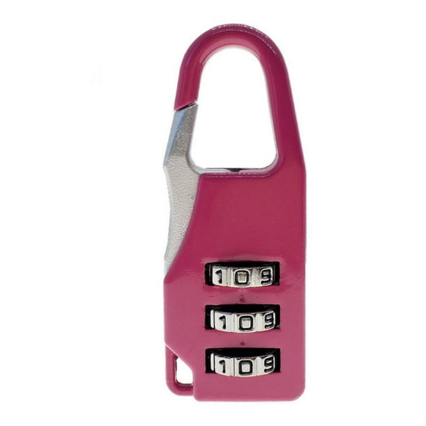 Padlock,Padlock 3 Digit Pad Closet Lock Box Lock Built for ...
