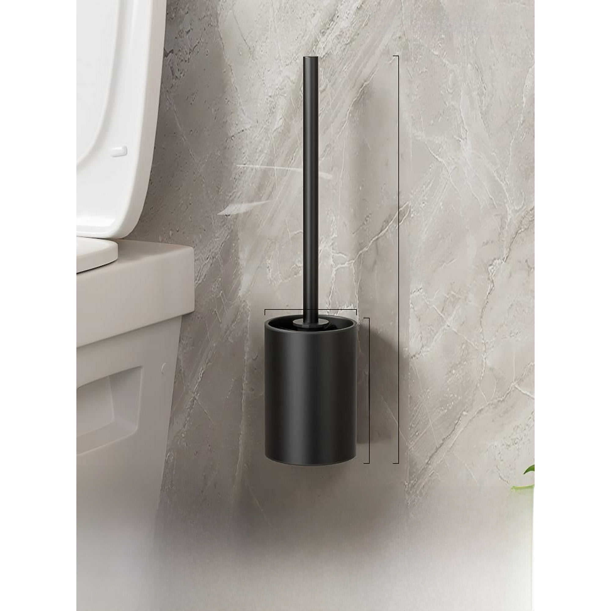 Click here for Unbranded Black Stainless Steel Toilet Brush Kit F... prices