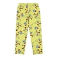 Men's Adult Yellow SpongeBob SquarePants Sleep Pants - XL - Walmart.com