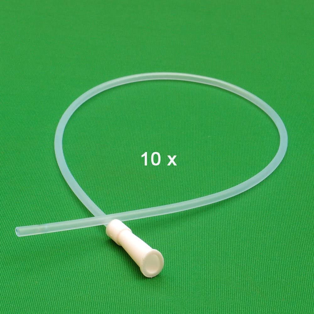 SoulGenie - Enema Supplies - PVC Colon Tips - Set of 10 (Size 16FR ...