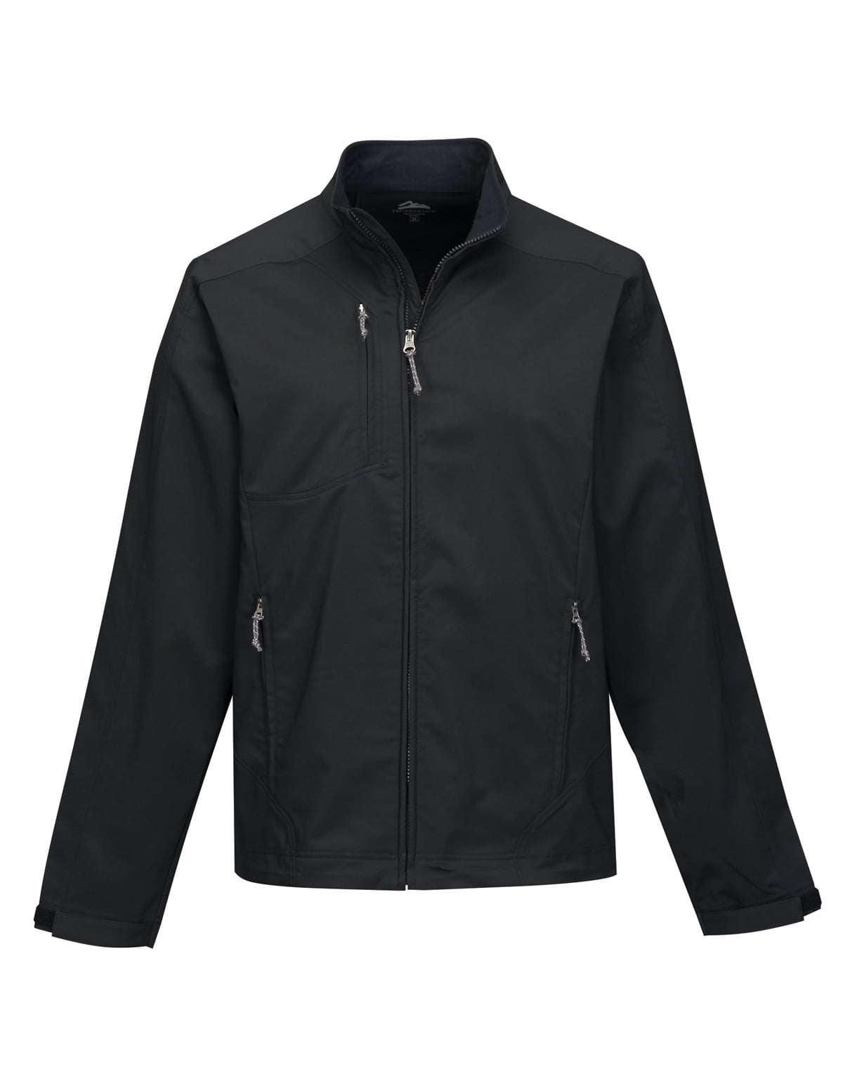 Tri-Mountain Bonnington J6205 dobby full zip jacket, Medium, Black - Walmart.com