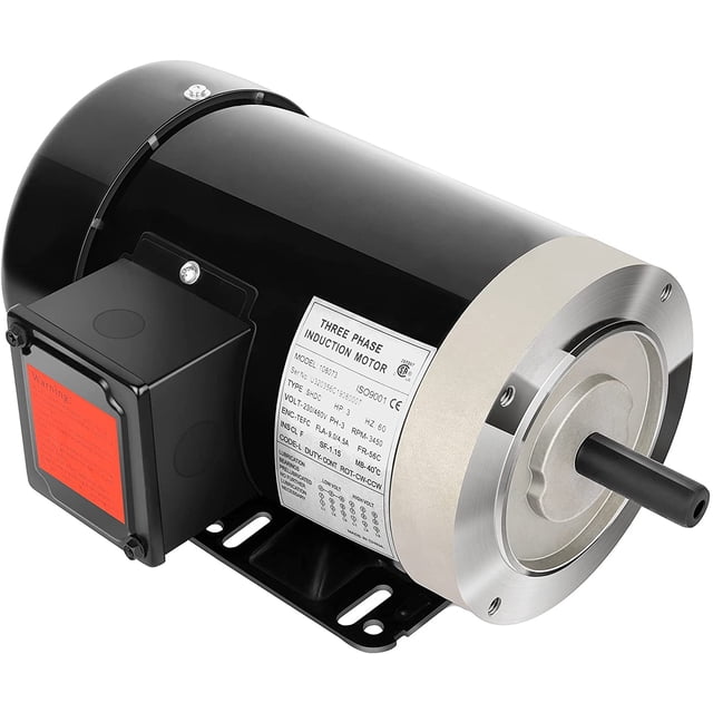 3HP Electric Motor 3450RPM General Purpose Three Phase Motor 230V/460V ...