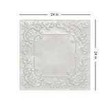 SKPC515 - Tin Plated Drop-In Ceiling Tile in Eggshell White (48 Sq.ft ...