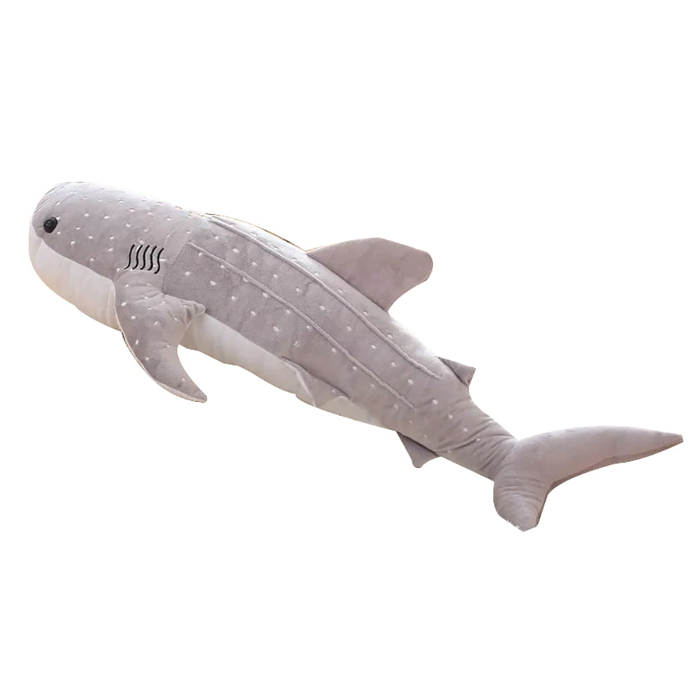 wirlsweal Cute Shark Plush Toy Big Fish Ragdoll Cushion Whale Shark ...