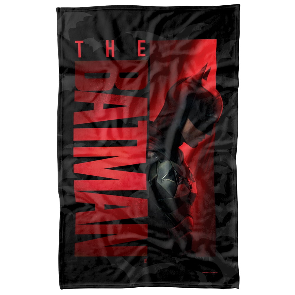 The Batman (2022) Blanket, The Batman Vertical Tiles Fleece Blanket 36 ...