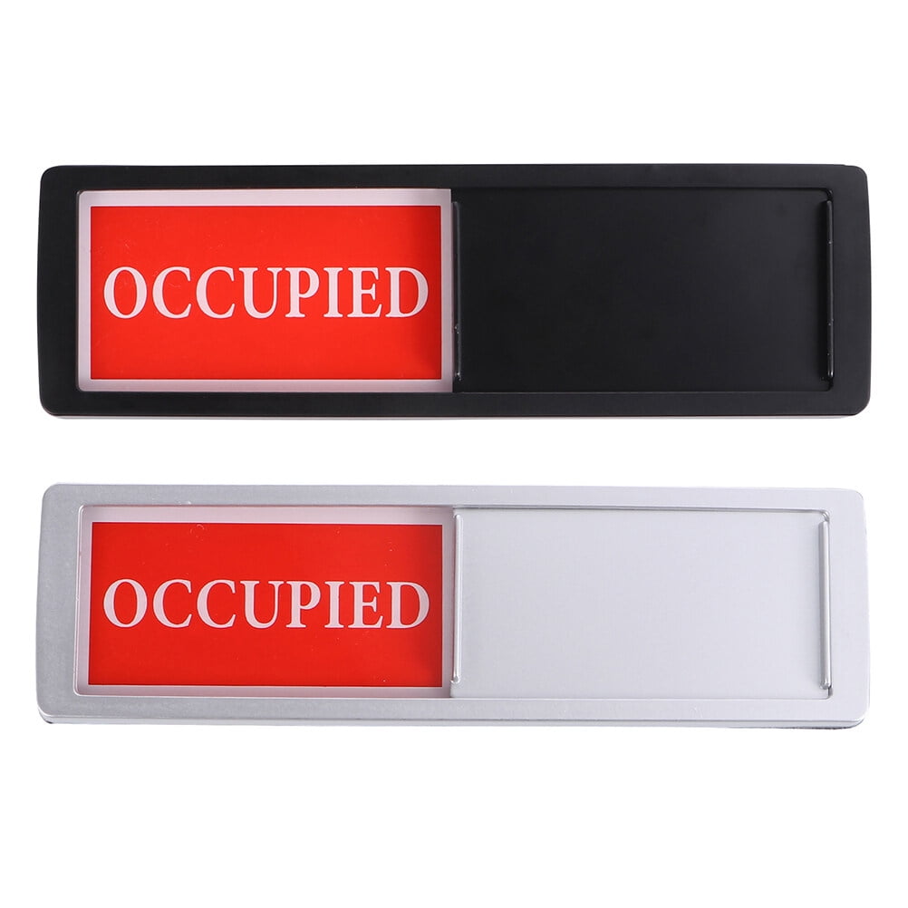 2pcs Privacy Sign Vacant Occupied Signboard for Home Office Restroom ...