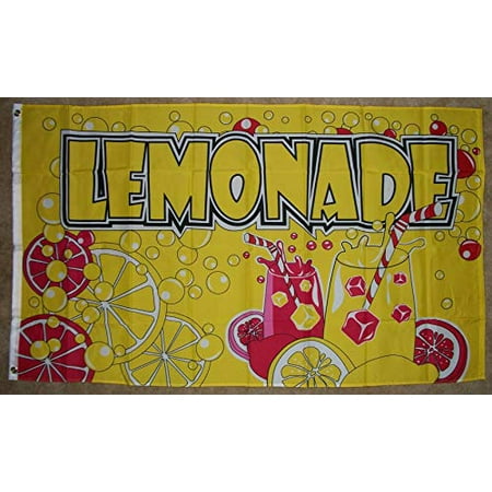 Home and Holiday Flags Lemonade Flag Business Concession Stand Sign 3 x ...