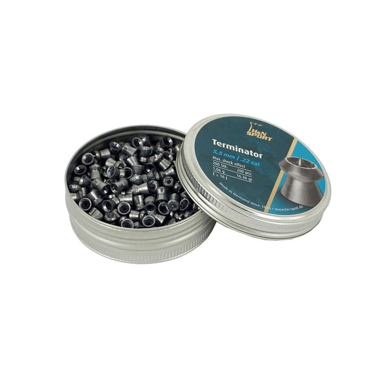 Exploding Pellets .22 H&N Crow Magnum Hollowpoint Airgun Pellets .22 ...