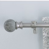 Decopolitan Marble Ball Double Curtain Rod Set - Walmart.com