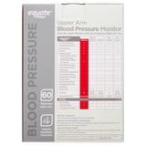 Equate Upper Arm Blood Pressure Monitor and Wide Range Arm Cuff with ...