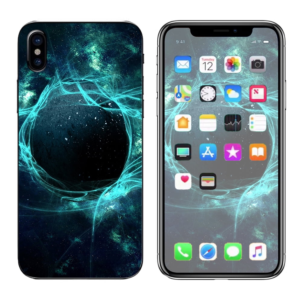 Skins Decals For Apple Iphone X 10 / Space Lights - Walmart.com