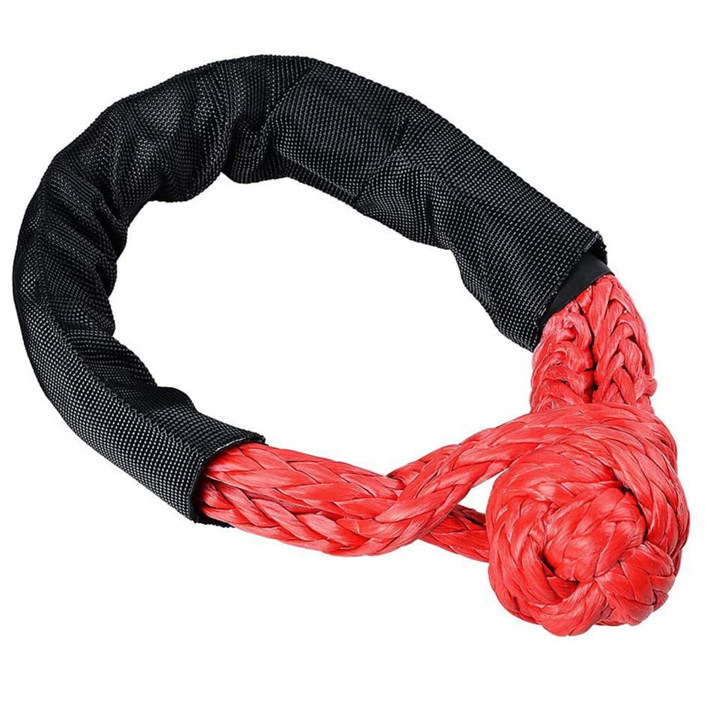 Synthetic Soft Shackle Rope Recovery Off-road Tow Shackle for UTV Truck ...