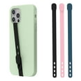 Cellphone Case Wristband Elastic Hand Silicone Grip Strap Smartphone ...